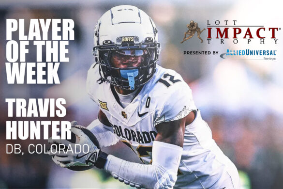 Player of the Week - Arizona’s Jacob Manu - Lott IMPACT® Trophy